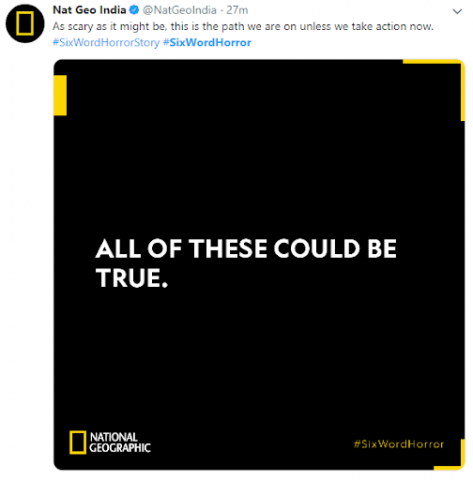 Six Word Horror Story Challenge, are you up for it?